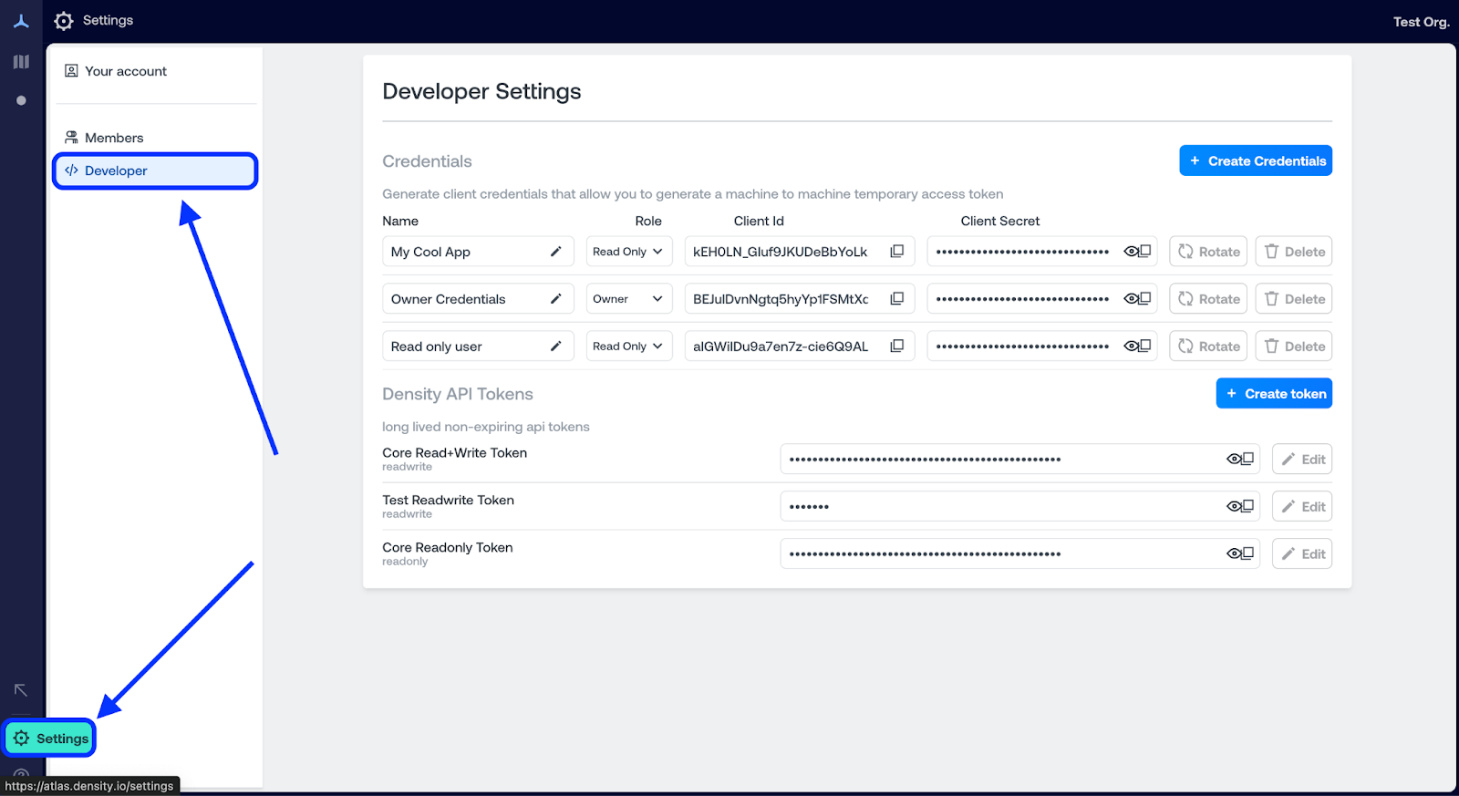 How to Generate a New Machine User – Density